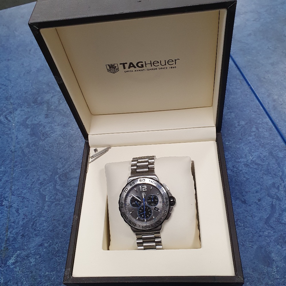 Pre-owned Tag Heuer Tag Heuer M8to Racing Chrinograph Cau1119 Mens ...